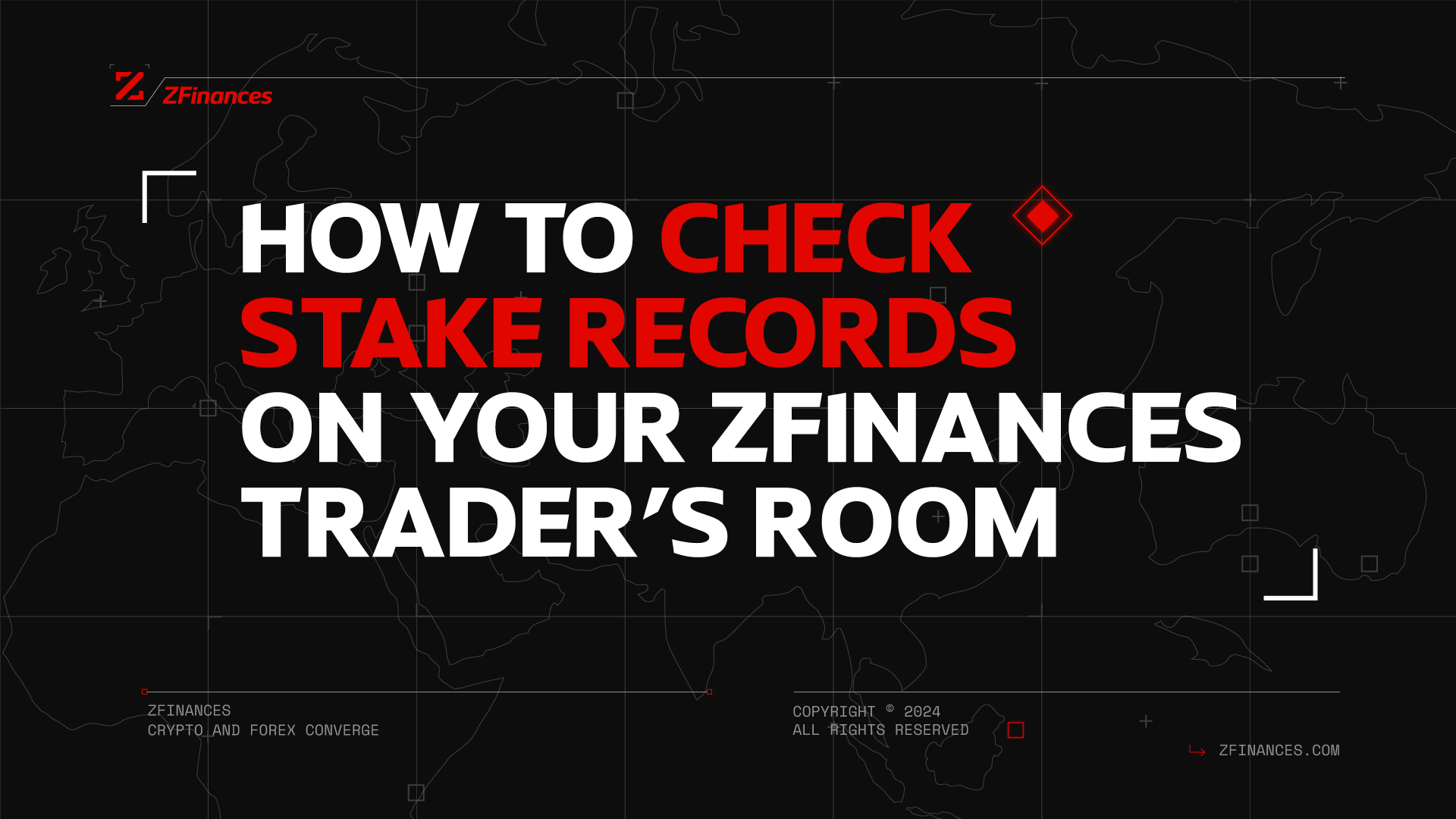 How To Check Stake Records On ZFinances Trader's Room
